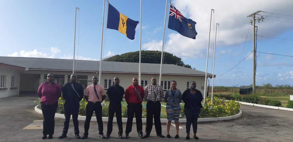 8 DISTRICT CONSTABLES TURNED RECRUIT CONSTABLES CURRENTLY IN BARBADOS ...
