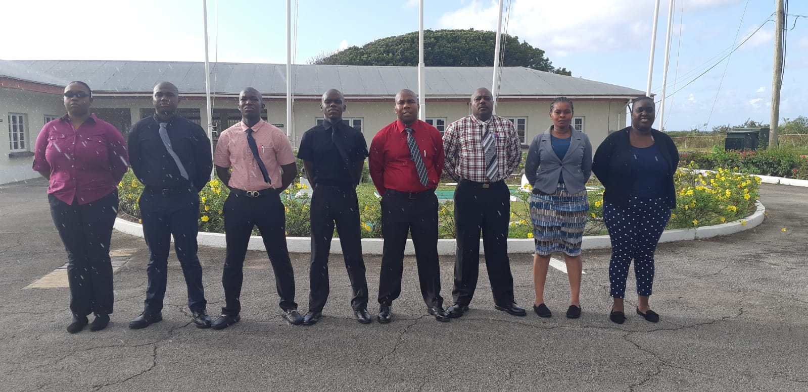 8 DISTRICT CONSTABLES TURNED RECRUIT CONSTABLES CURRENTLY IN BARBADOS ...