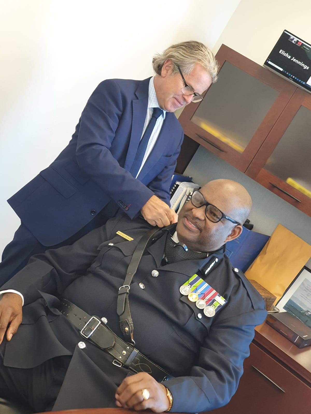 RODNEY ADAMS SWORN IN AS DEPUTY COMMISSIONER OF POLICE - Royal Turks ...