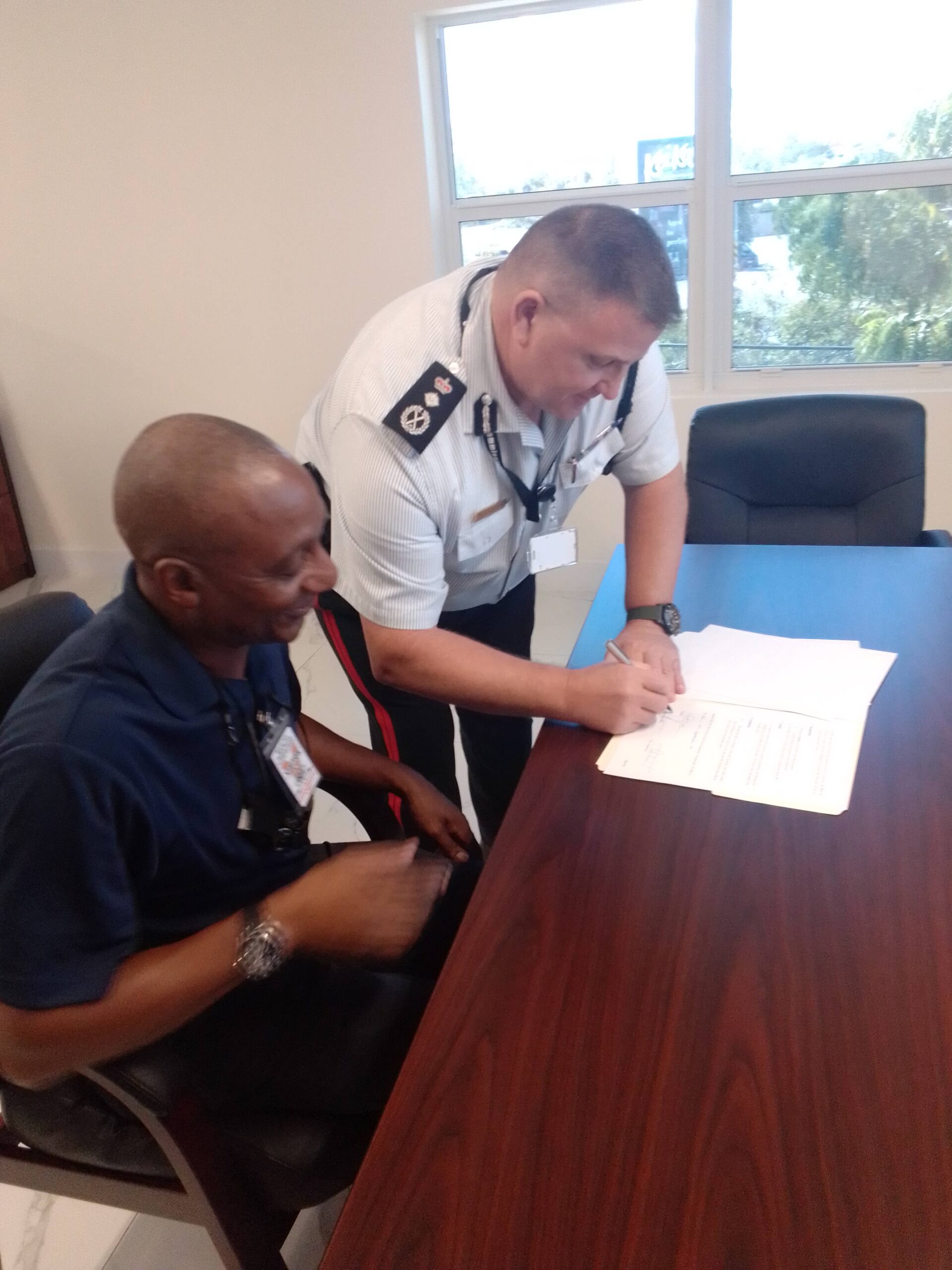 MEMORANDUM OF UNDERSTANDING SIGNED FOR RTCIPF CHAPLAIN PROGRAM - Royal ...