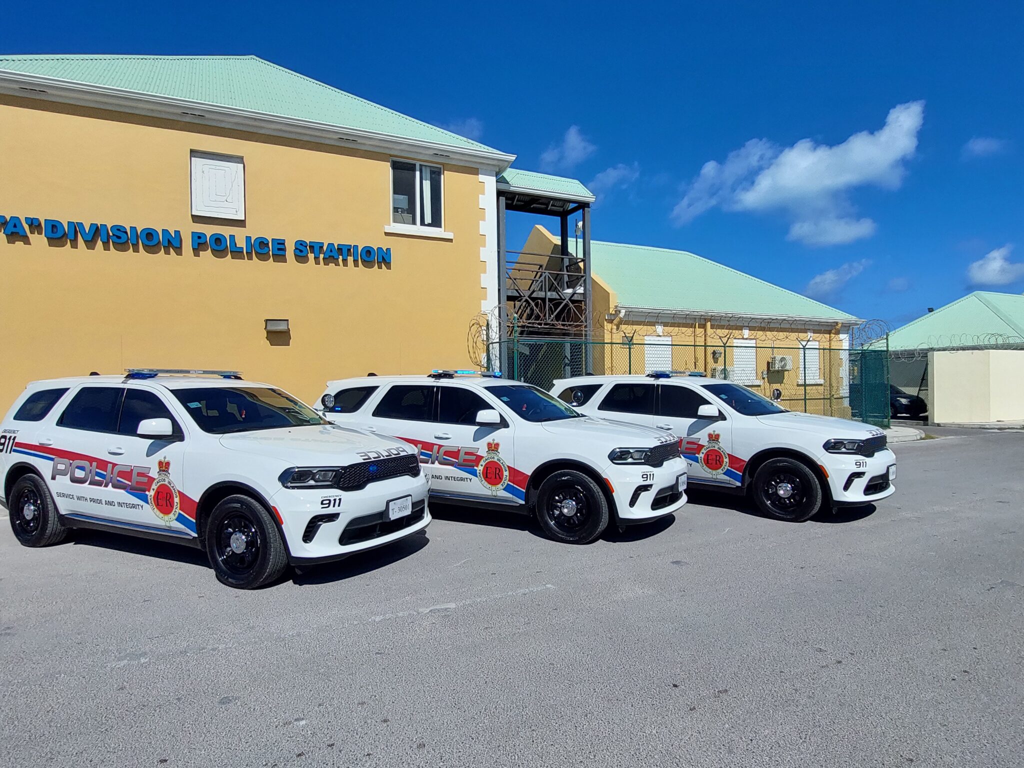 New Vehicles for The RTCIPF - Royal Turks and Caicos Island Police