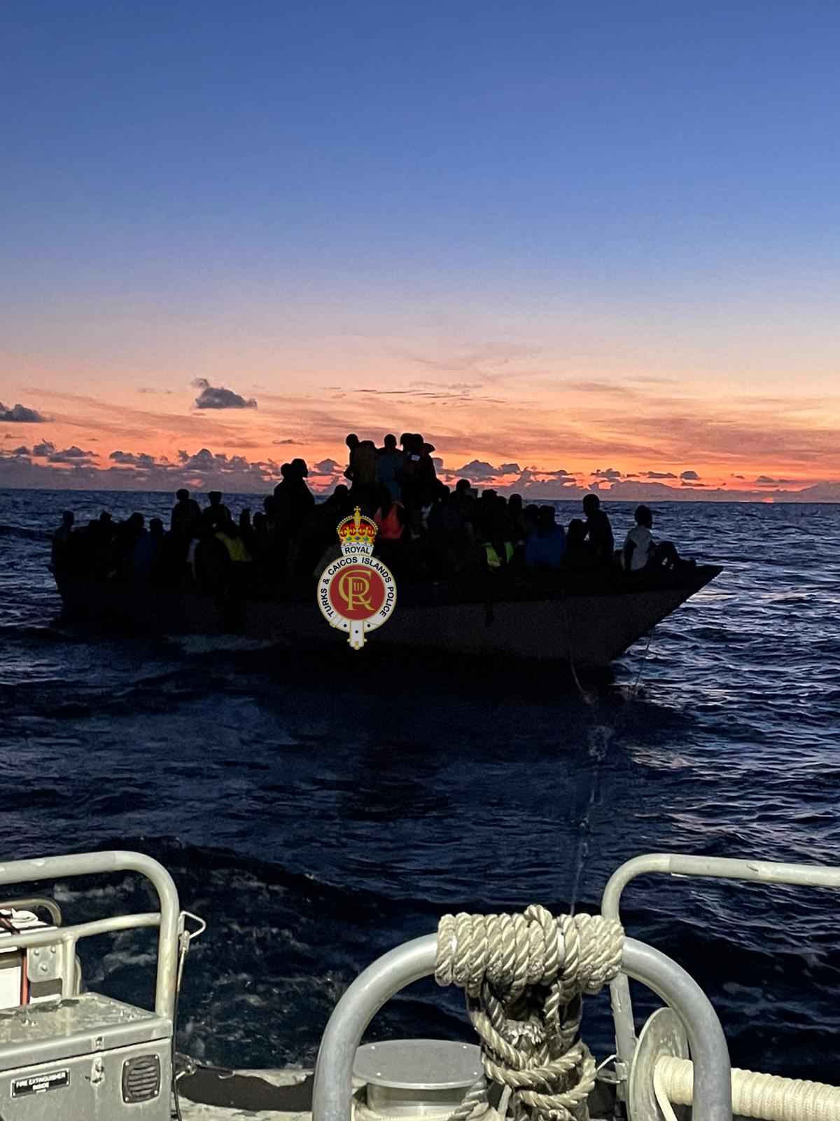 Two Hundred and Forty Illegal Migrants intercepted at sea - Royal Turks ...
