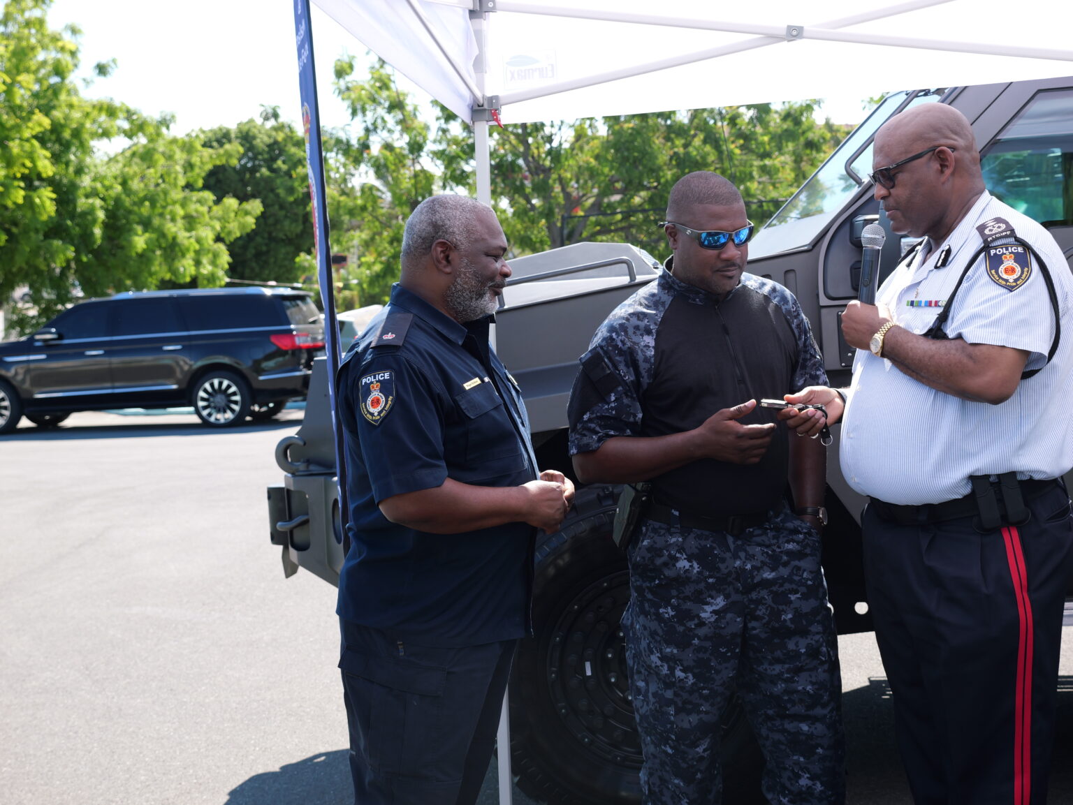 Commissioning of Second Armored Vehicle - Royal Turks and Caicos Island ...