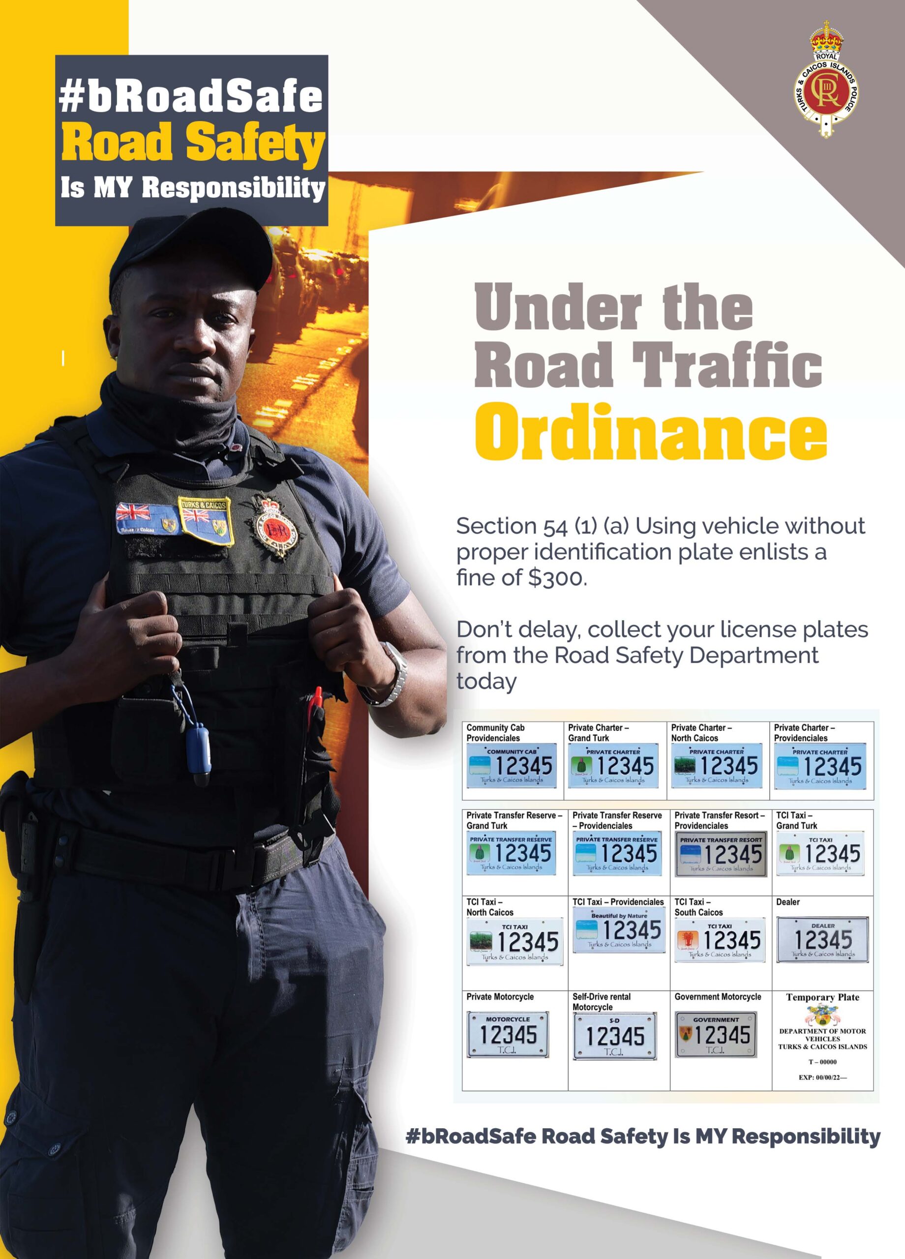 Road Traffic Operations - Royal Turks and Caicos Island Police
