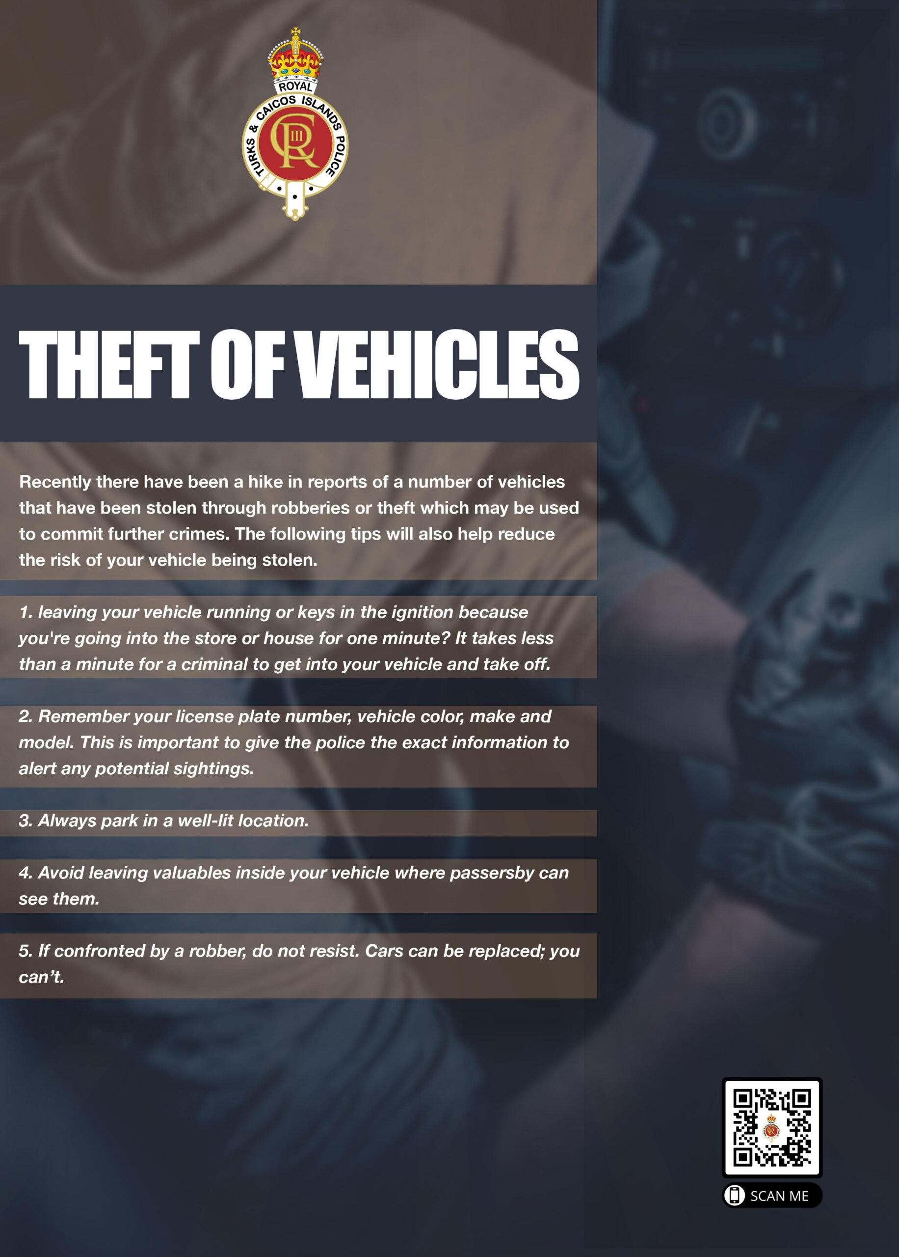 Thompson Cove Incidents - Royal Turks and Caicos Island Police