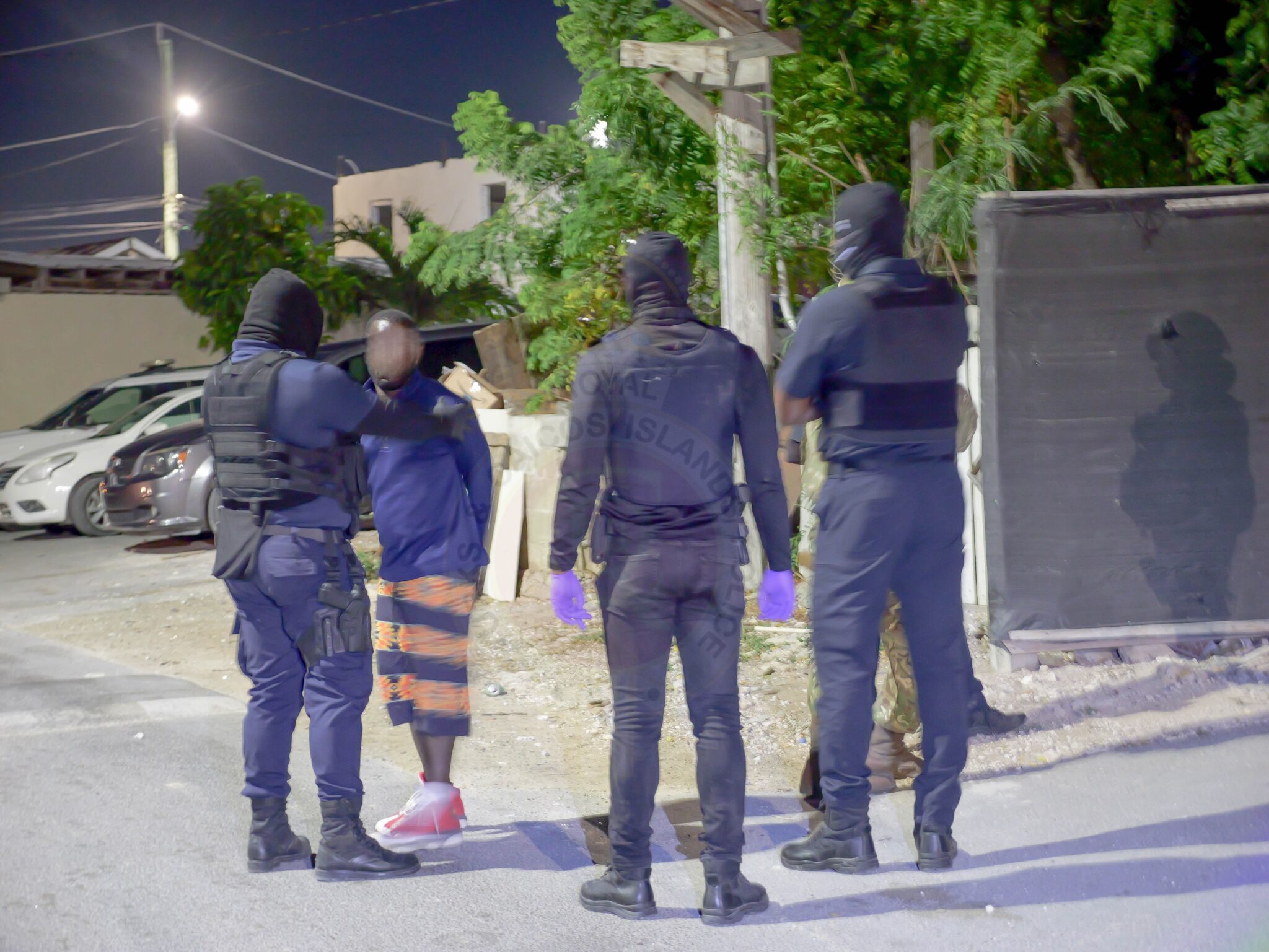Pre-Dawn Operations Nets Persons of Interest - Royal Turks and Caicos Island Police